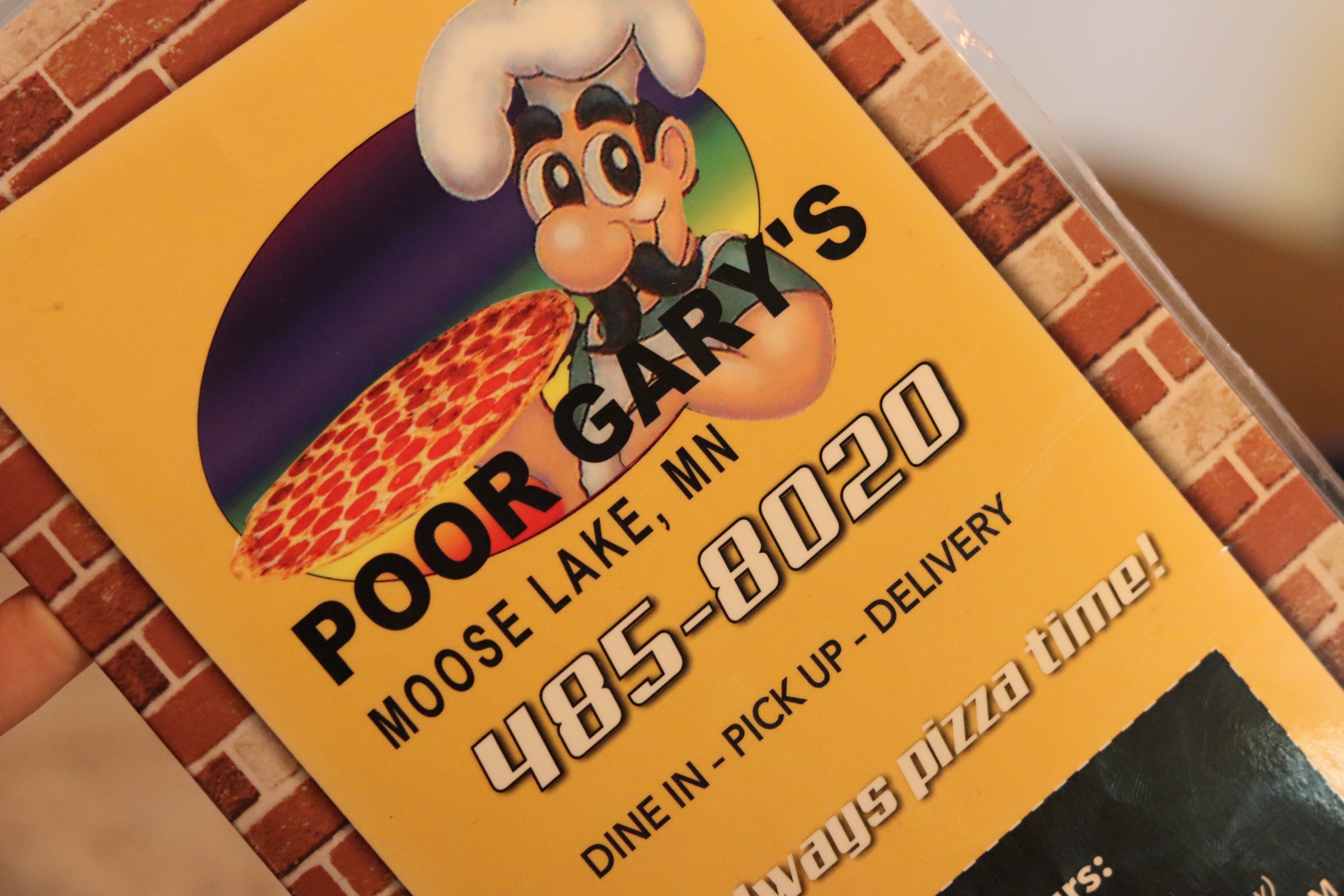 Poor Gary’s Pizza