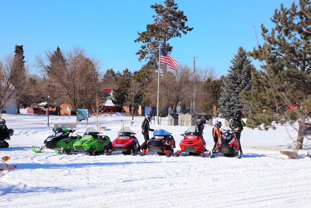 Snowmobiling in Minnesota