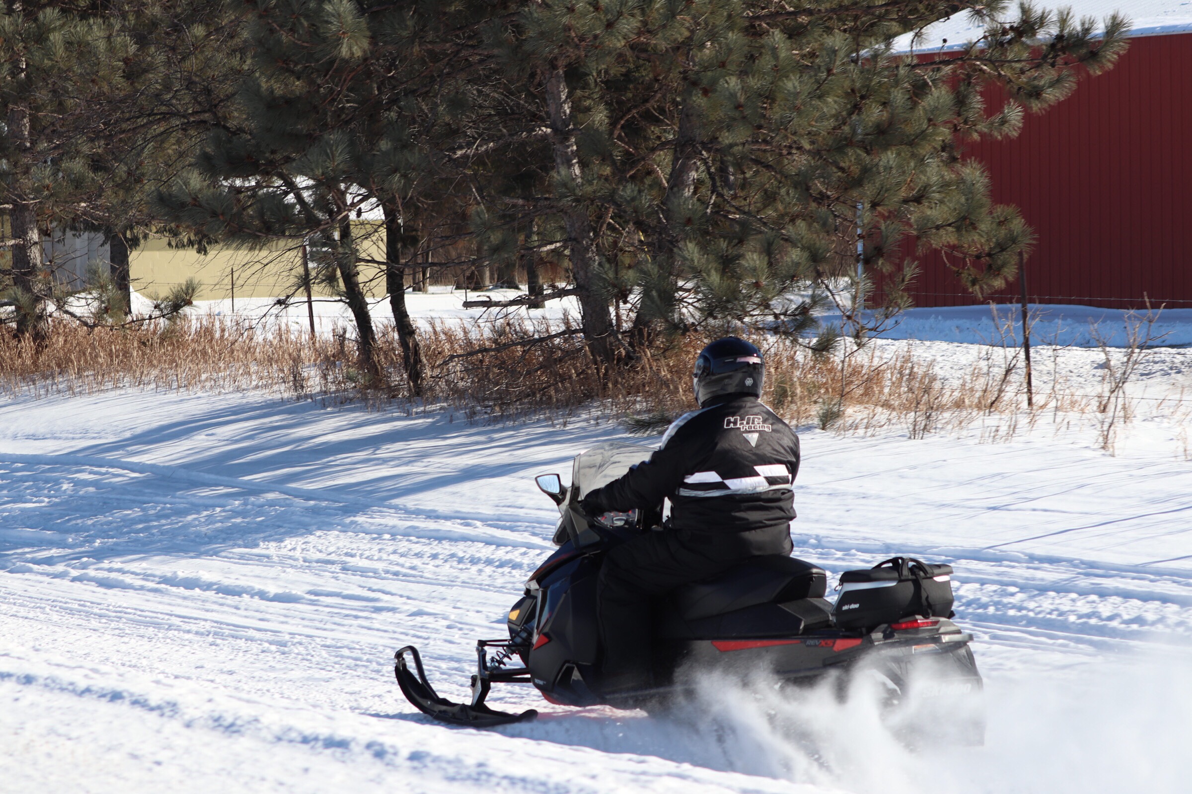 Snowmobiling in Minnesota