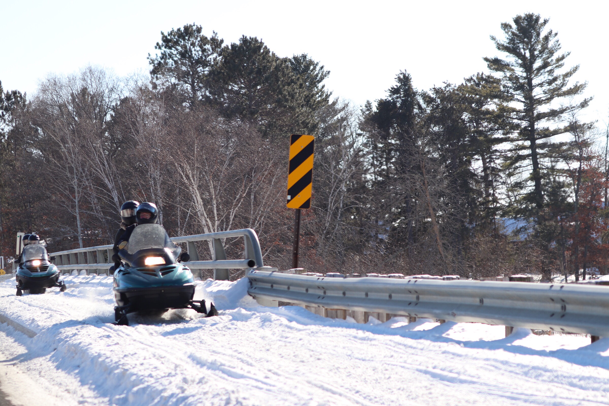 Snowmobiling in Minnesota